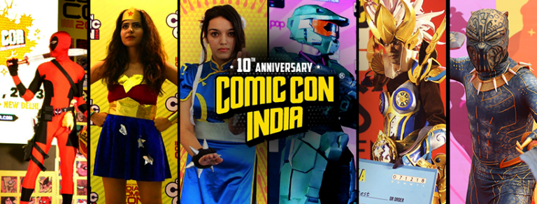 Comic Con India marked its glorious 10 years – travel 2 films